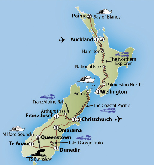 A Reader Rides Three Kiwi Trains. - TRAINS & TRAVEL WITH JIM LOOMIS