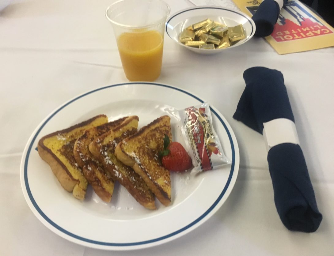 French Toast Goes and Comes. - TRAINS & TRAVEL WITH JIM LOOMIS