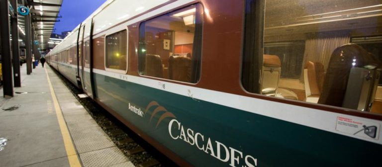 Portland to Seattle on the Cascades. - TRAINS & TRAVEL WITH JIM LOOMIS