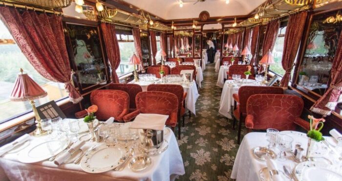 Dinner on the Orient Express. - TRAINS & TRAVEL WITH JIM LOOMIS